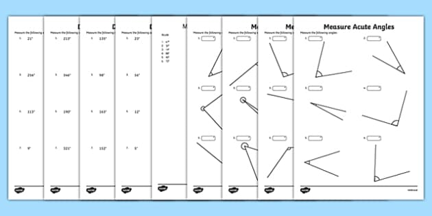 Measuring Angles Worksheet Twinkl - Angleworksheets.com Measuring Angles Worksheet Twinkl - Angleworksheets.com